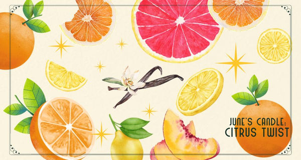 June's Featured Candle: Citrus Twist - Gilded Olive Apothecary