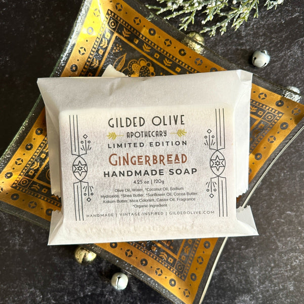 Gingerbread Handmade Soap | Gilded Olive Apothecary