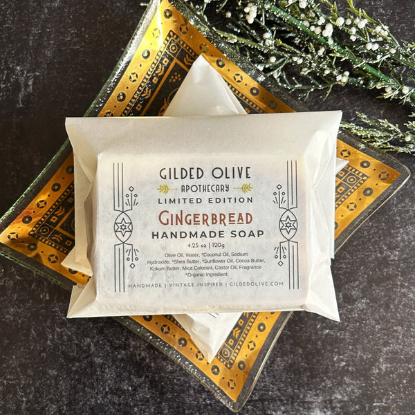 Gingerbread Handmade Soap - Gilded Olive Apothecary