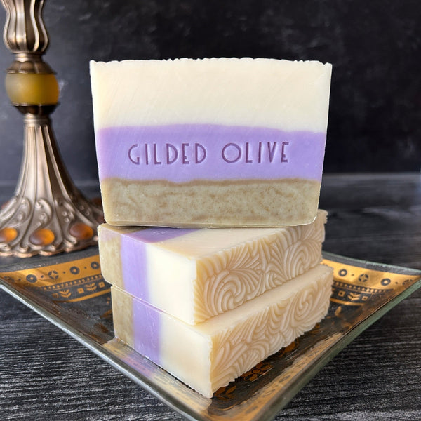Lavender & Eucalyptus Handmade Soap - Gilded Olive Apothecary