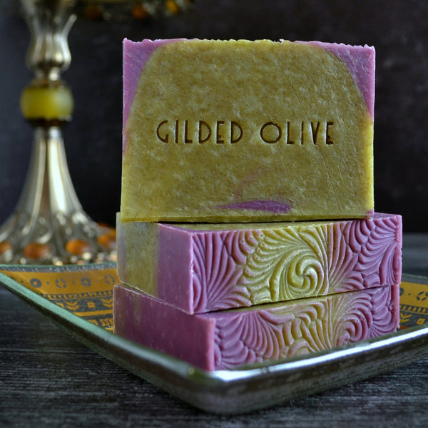 Eve Fresh Fig Loofah Soap Bar - Gilded Olive Apothecary